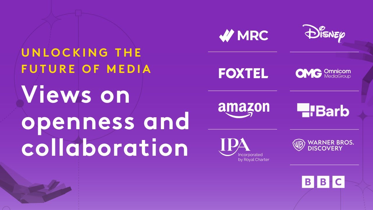 Unlocking the future of media: views on openness and collaboration - YouTube