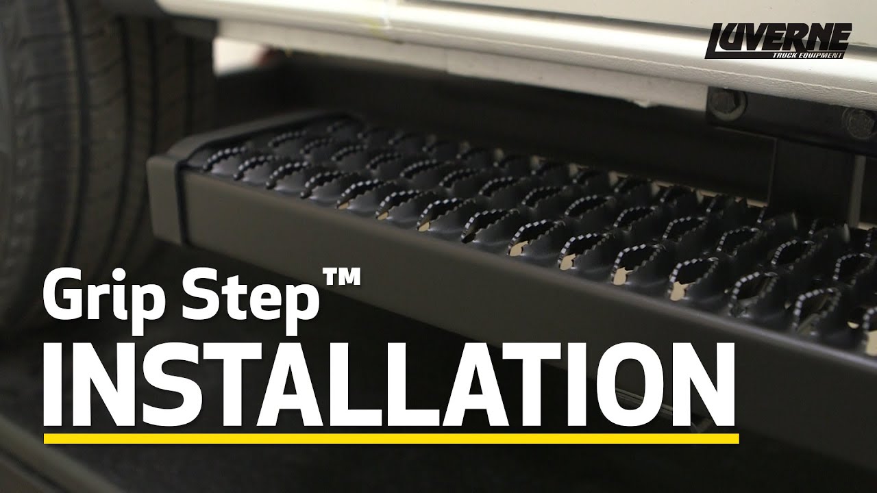 LUVERNE Install: Grip Step™ on Freightliner Sprinter WORKER Cargo Van ...