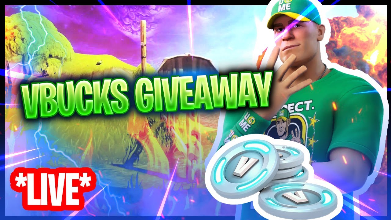 fortnite no build mode *live* | 1000 VBUCKS giveaway | playing with ...