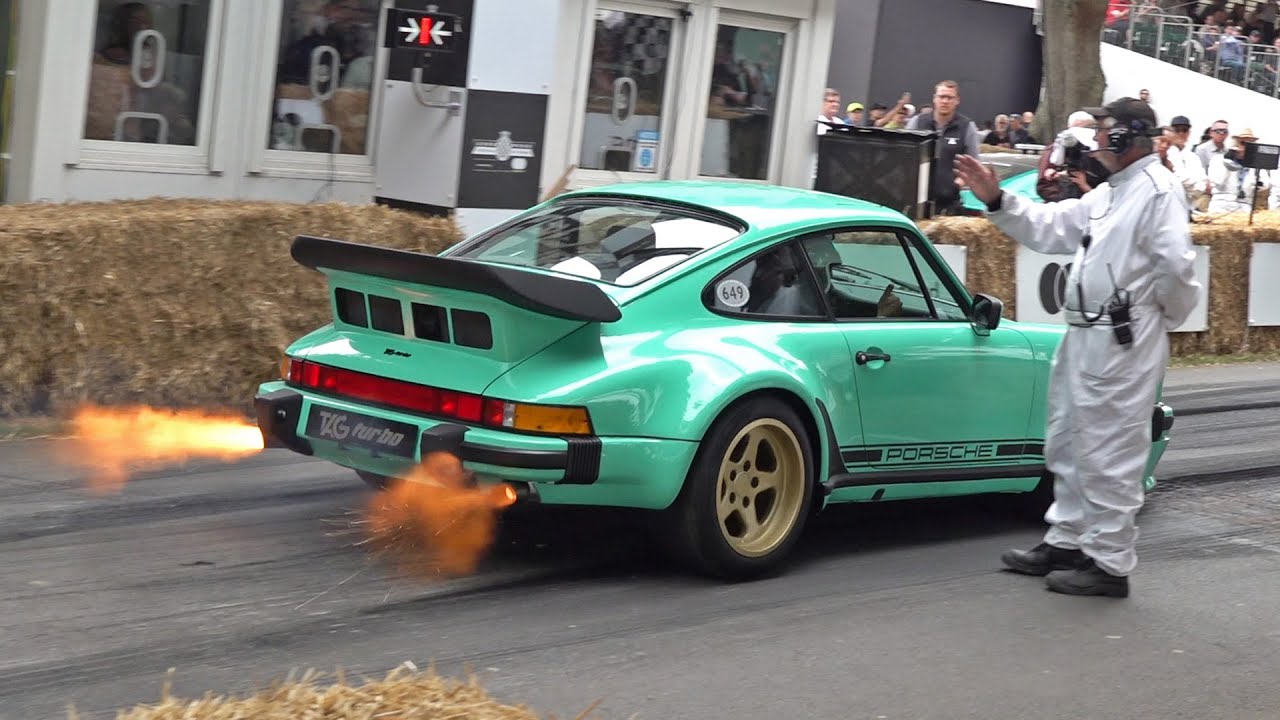 Street-legal Porsche 930 TAG Turbo with Formula 1 Engine! 1.5L V6 Turbo ...