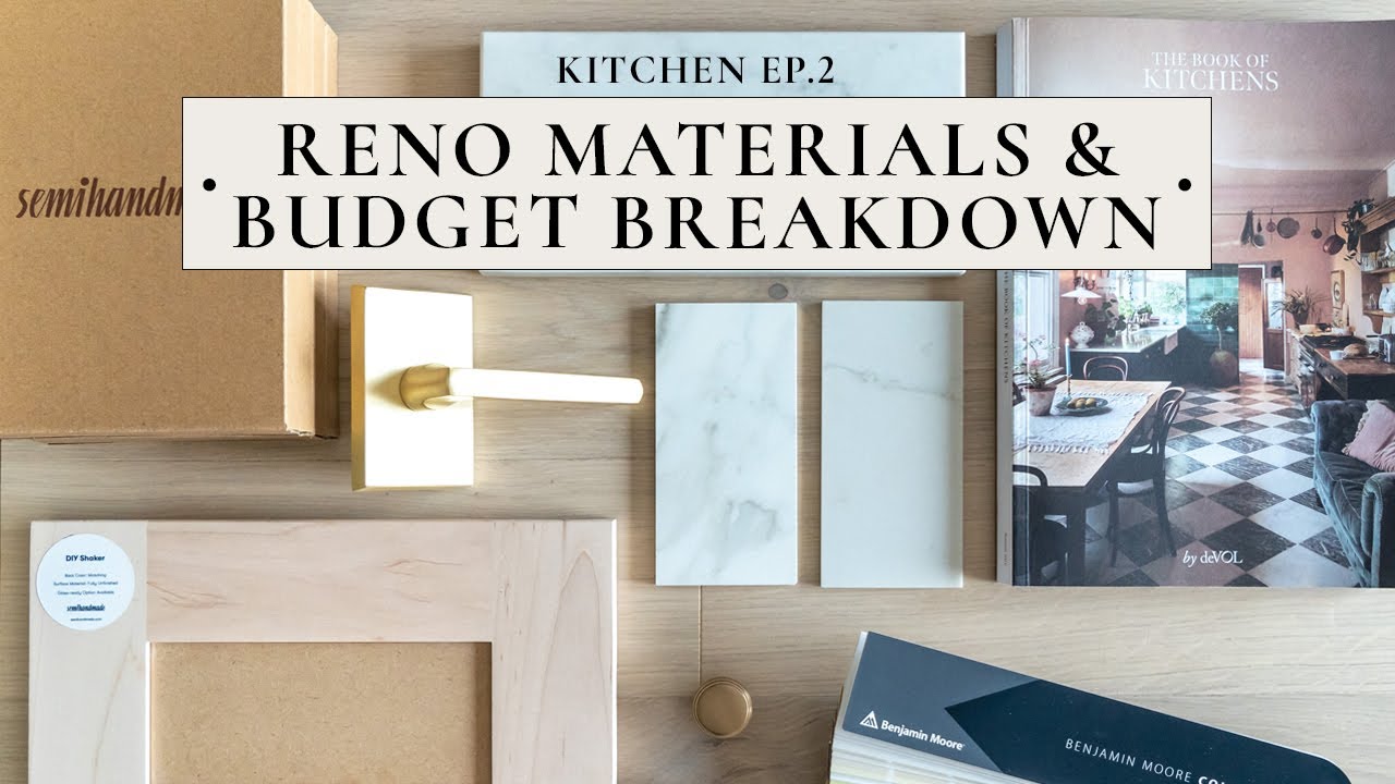 DIY Kitchen Reno Materials & Budget Breakdown | Kitchen Reno Pt. 2 ...