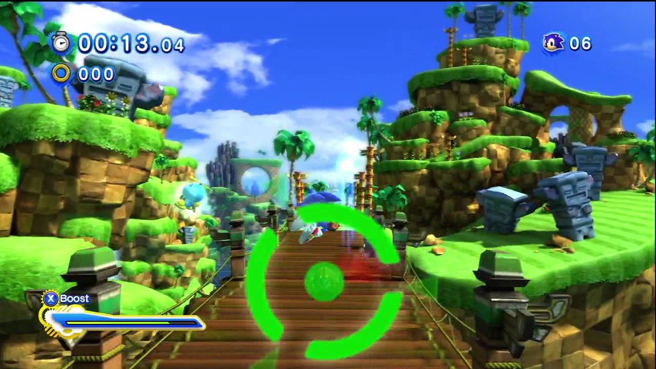 Let's Play Sonic Generations HD part 1 - Green Hill Zone - YouTube