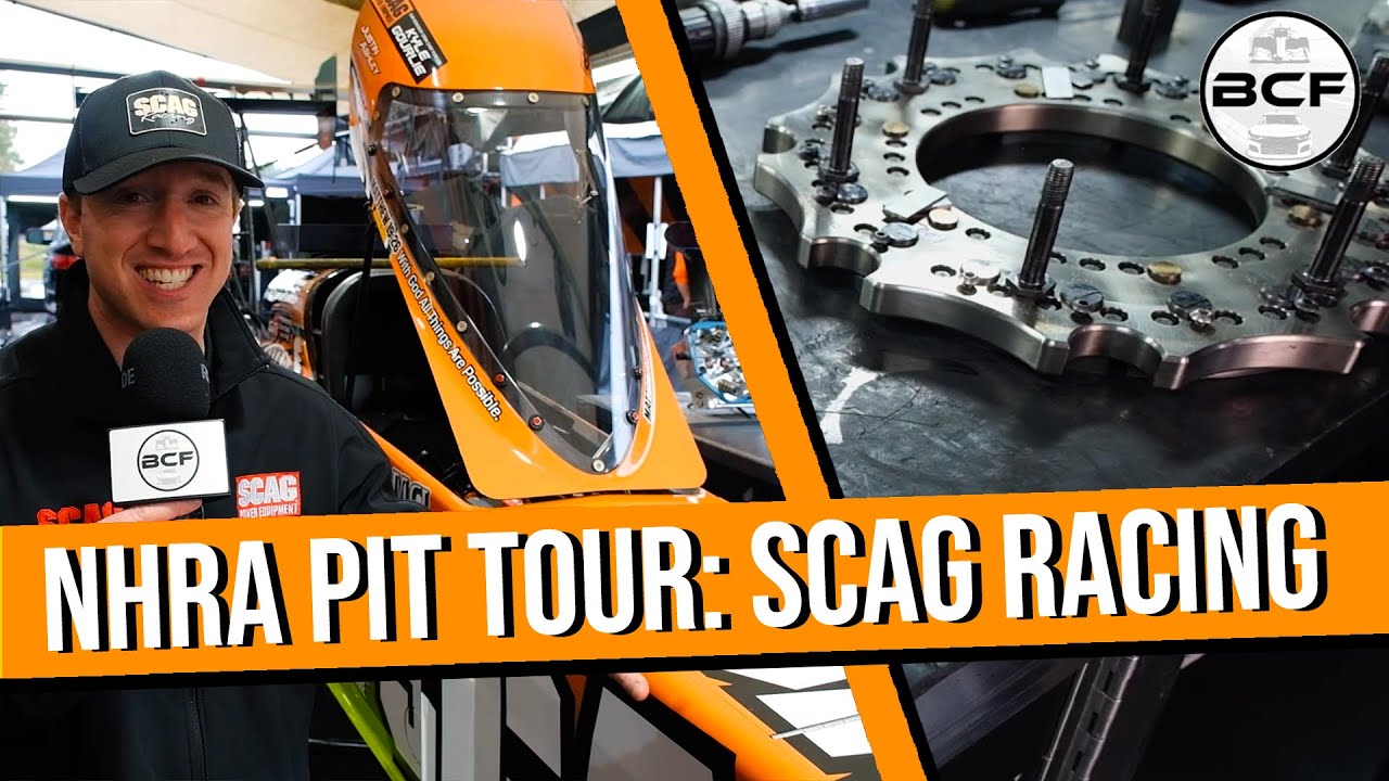 NHRA Pit Tour: SCAG Racing - YouTube