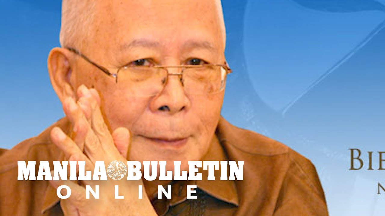 Bienvenido Lumbera, National Artist for Literature, passes away at 89 ...