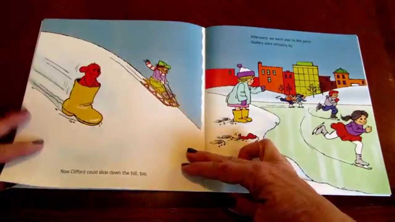 Alaskagranny Read Aloud Cliffords First Snow Day By Norman Bridwell