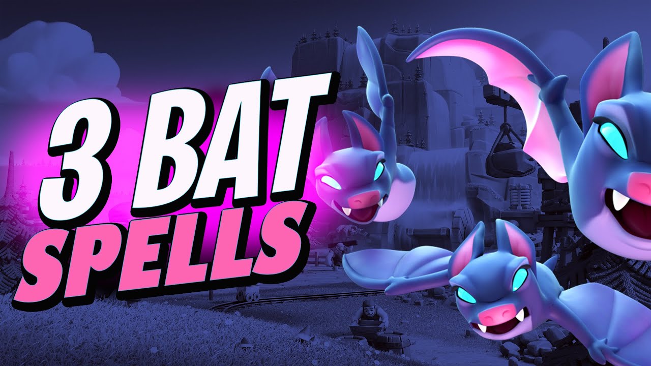 3 Bats Spells | Th13 | Clash of Clans - YouTube