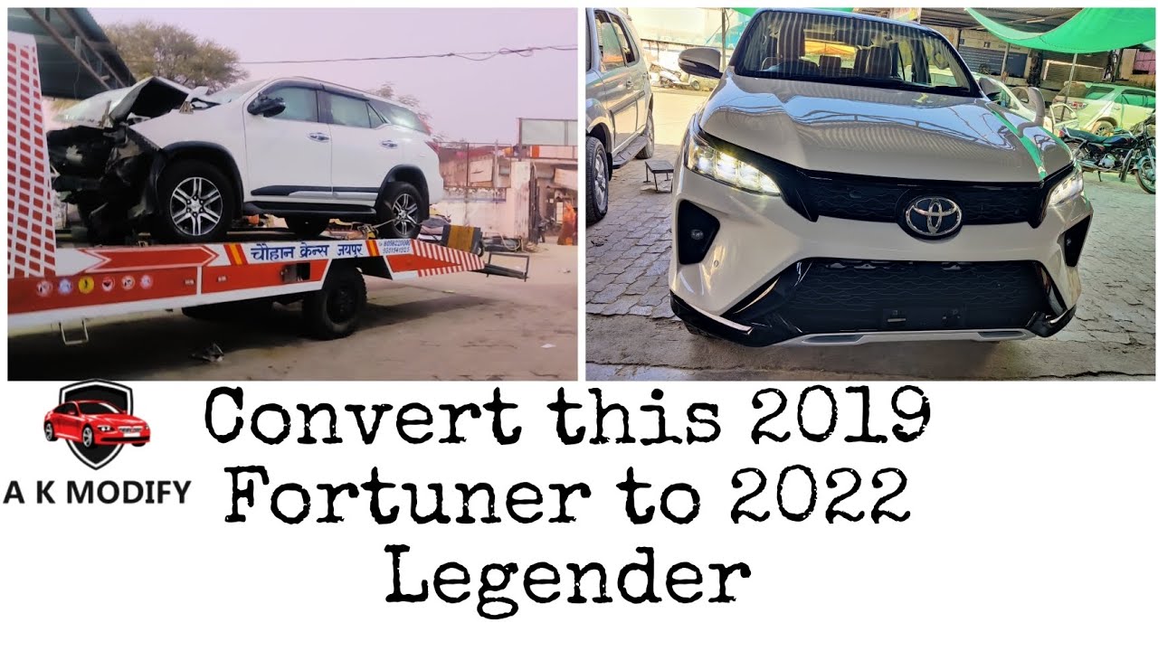 New Toyota Legender | Convert this 2019 Fortuner to 2022 Legender ...