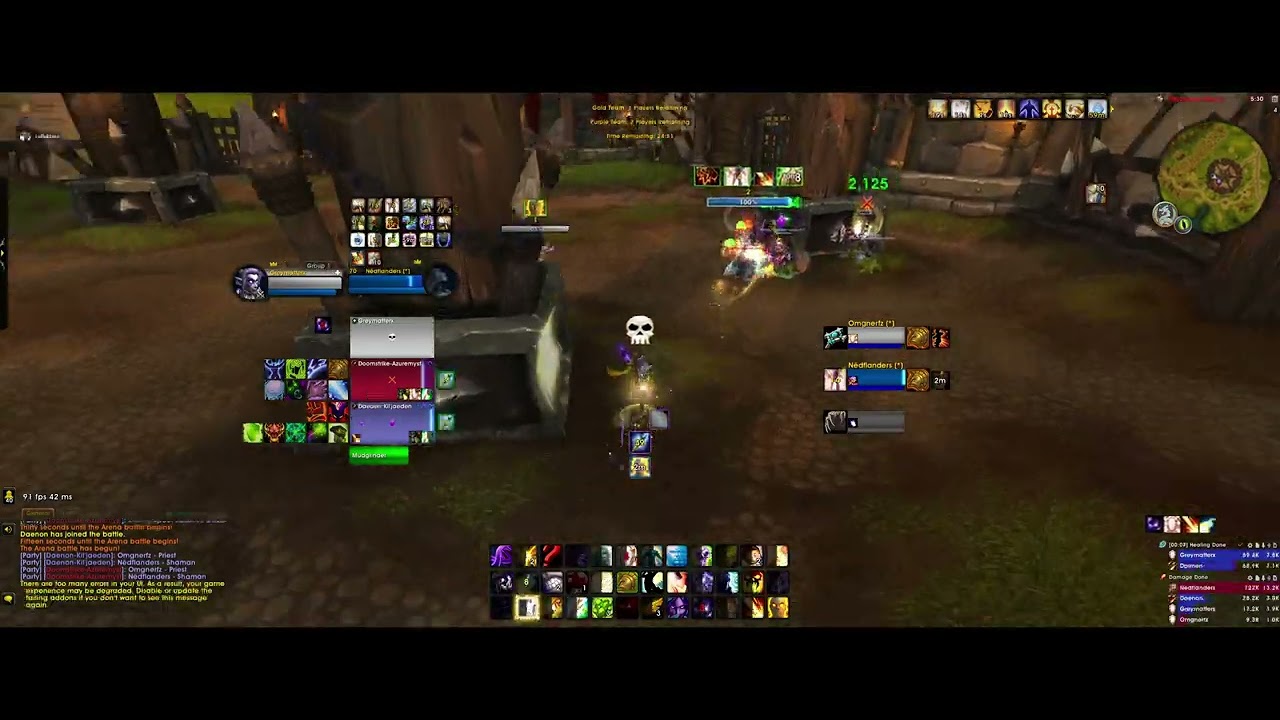 Pre-Fade Dispel Root Beam ;) - YouTube