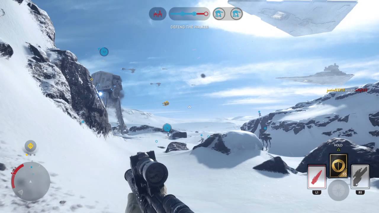 STAR WARS Battlefront - Pulse Rifle - YouTube