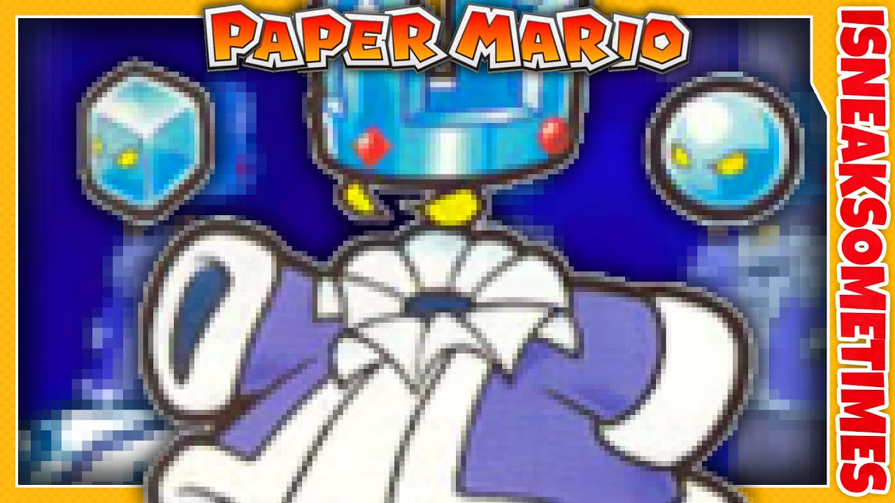 Paper Mario (Wii U VC) - End of Chapter 7 | Crystal King - YouTube