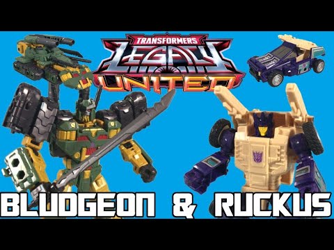 Doom & Destruction Collection Bludgeon & Ruckus Review - Transformers ...