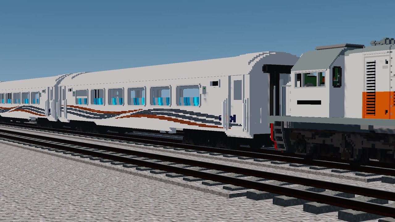 Immersive Railroad - SHARE Addon K1 Kaca Lebar - YouTube