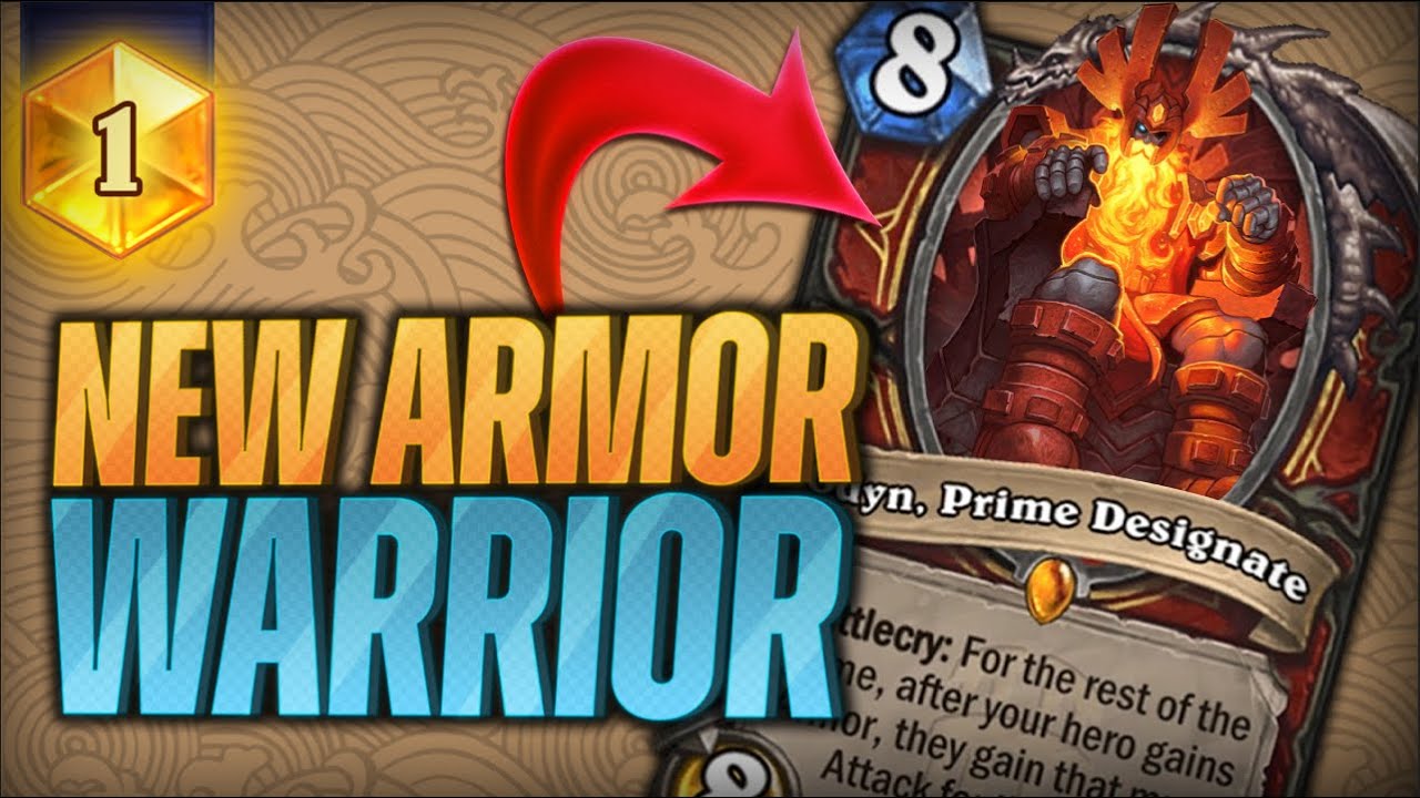 *NEW* Deck is the Most Fun EVER - Armor Warrior - Hearthstone - YouTube