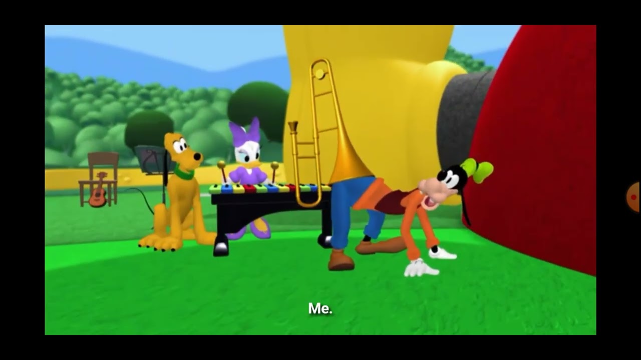 Goofy Stuck on his Trombone🎺 - YouTube