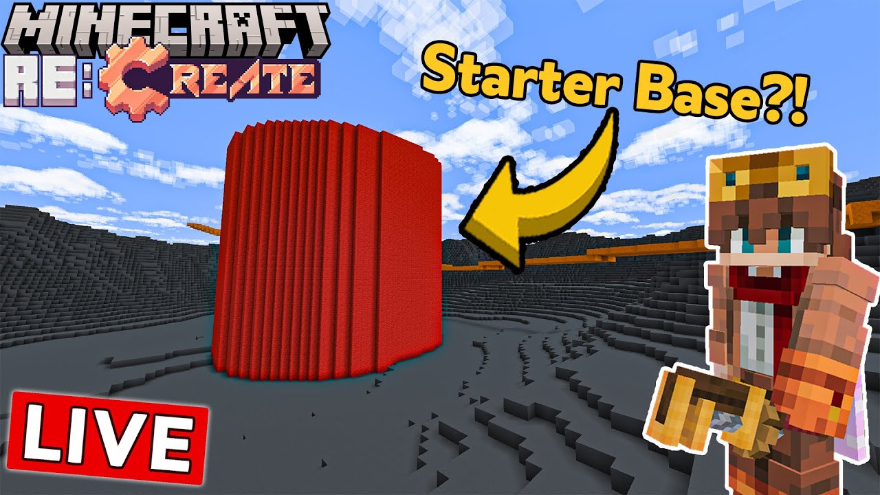 Creative STARTER BASE Planning :: Minecraft Re:Create SMP - YouTube