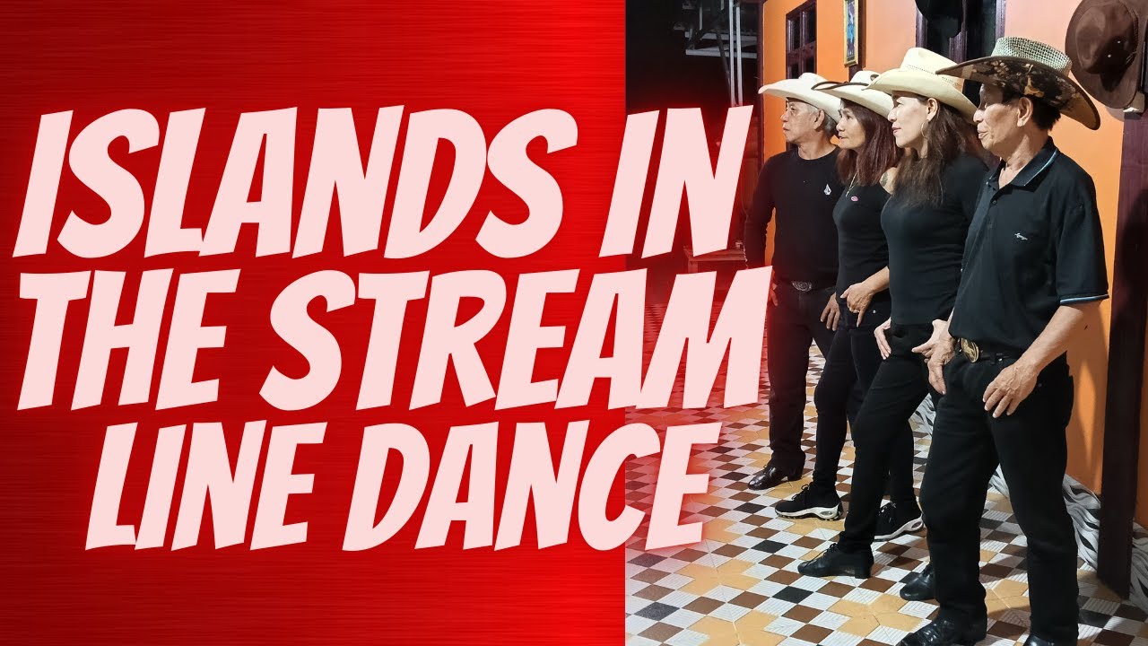 ISLANDS IN THE STREAM LINE DANCE - by. RUST COUNTRY DANCE. - YouTube