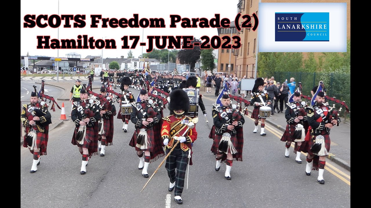 SCOTS - Hamilton Freedom Parade - Part 2 - YouTube