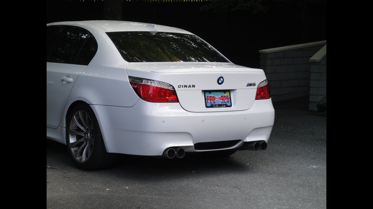 BMW M5 E60 Dinan acceleration - YouTube