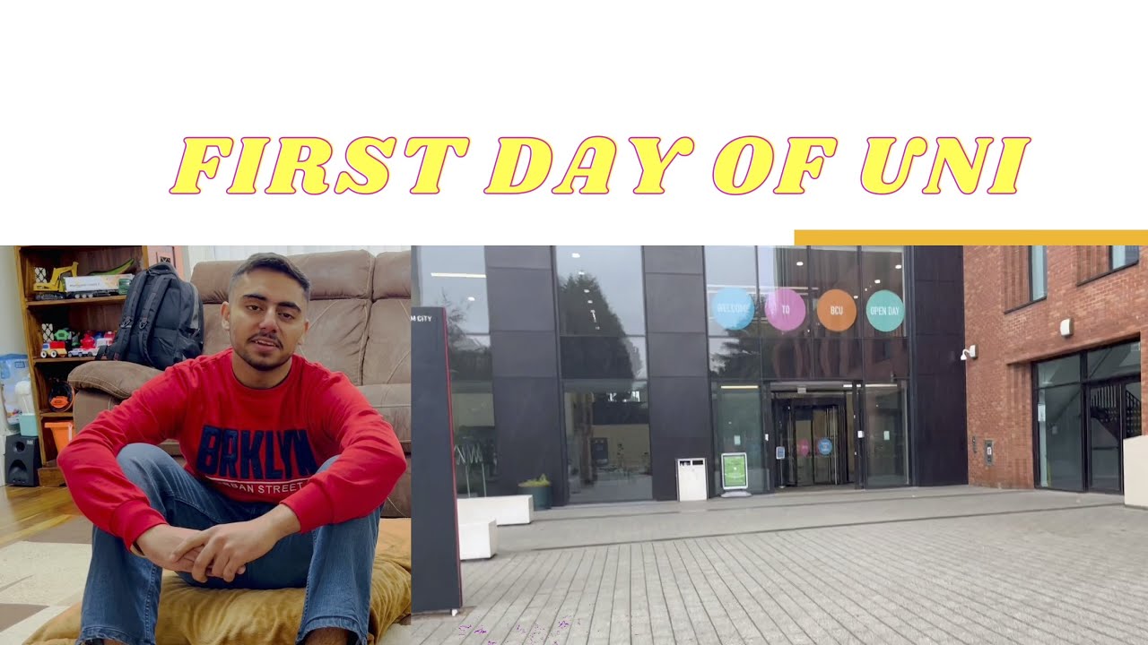 FIRST DAY OF UNIVERSITY IN UK/#2 - YouTube