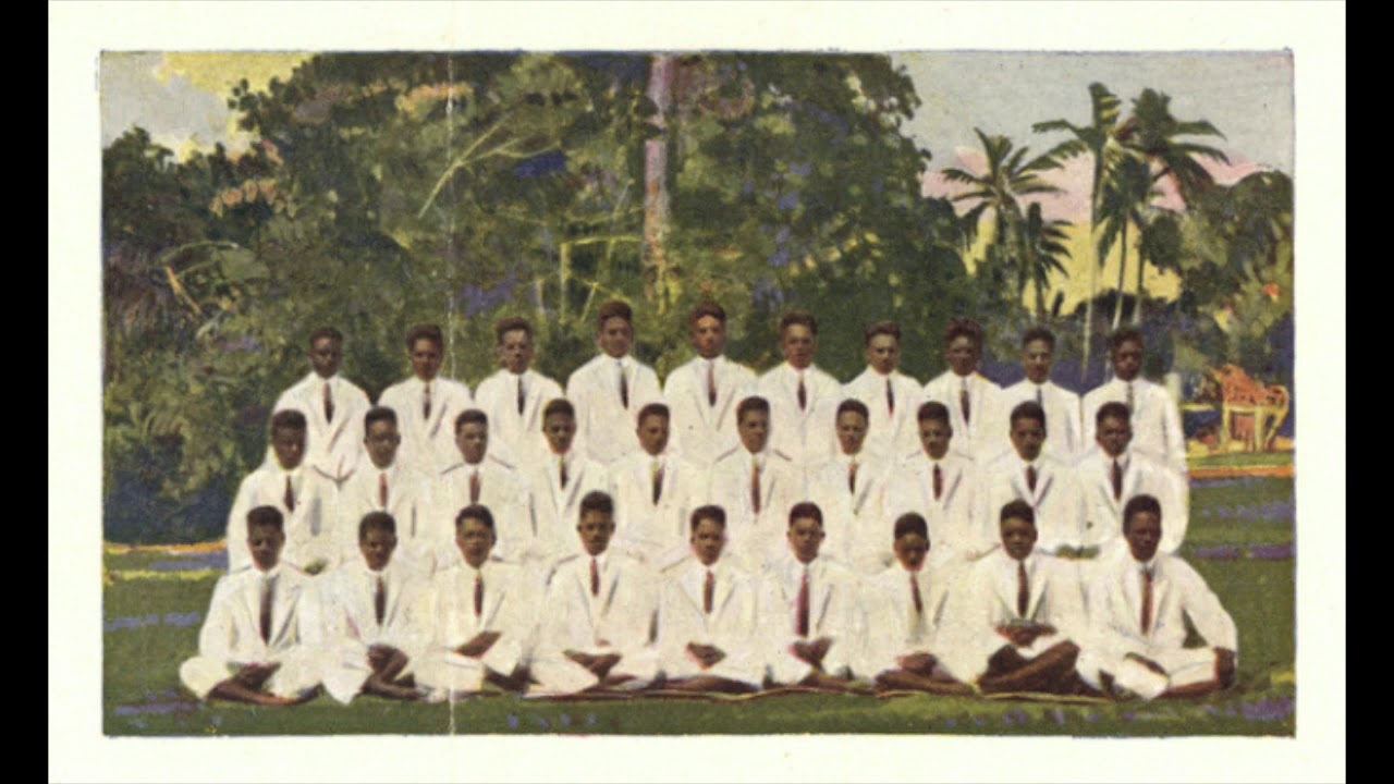 Tongan Native Songs - Tonga Methodist College Choir (1928) - YouTube