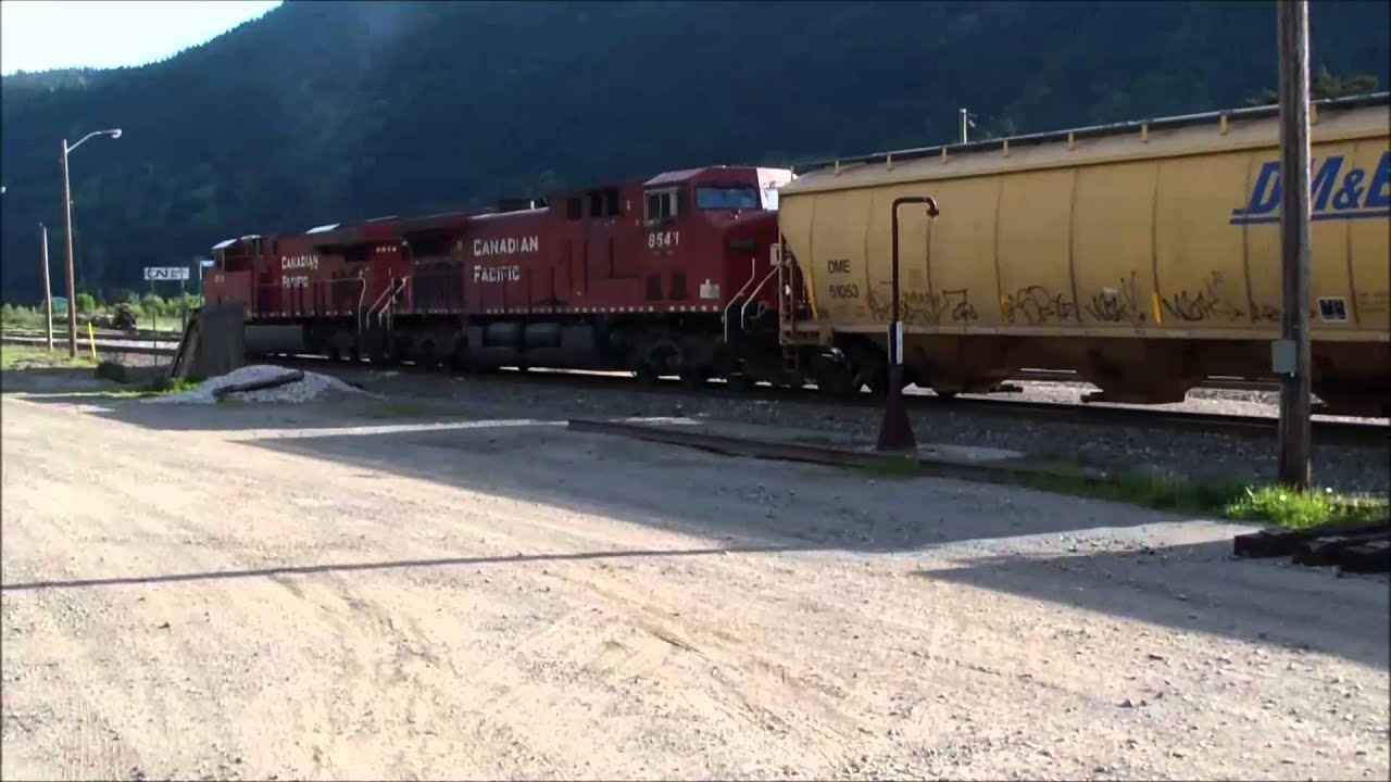 Boston Bar BC Anderson Creek Bridge - YouTube