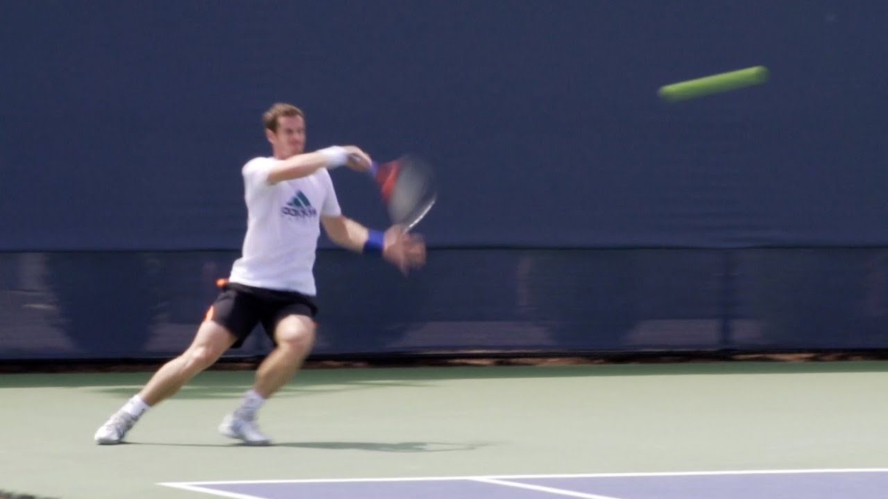 Andy Murray Forehand and Backhand 4 - 2013 Cincinnati Open - YouTube