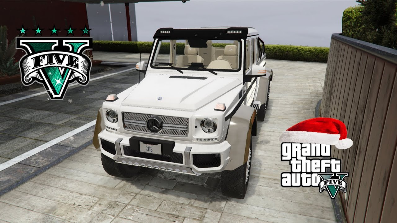 Mercedes Benz AMG 6x6 G63 700 Brabus/TUNING/LIVERY/LIGHT/6 SEATS - YouTube