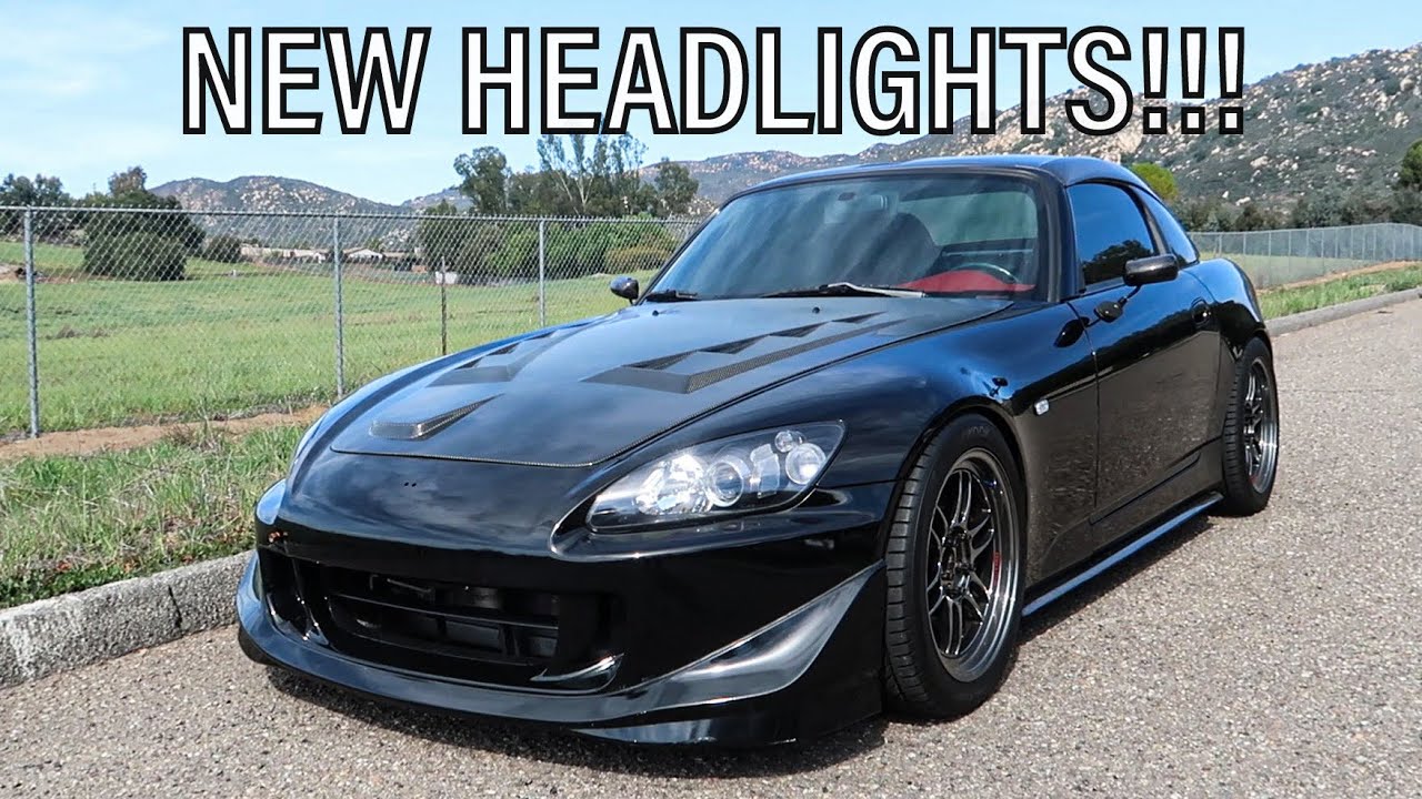 Honda S2000 Gets New Headlights!!! - YouTube