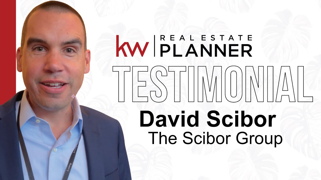 KW Real Estate Planner Testimonial - David Scibor - YouTube