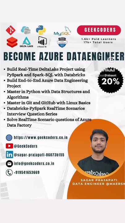 Build End- End Projects in Azure Data Engineering | GeekCoders| - YouTube