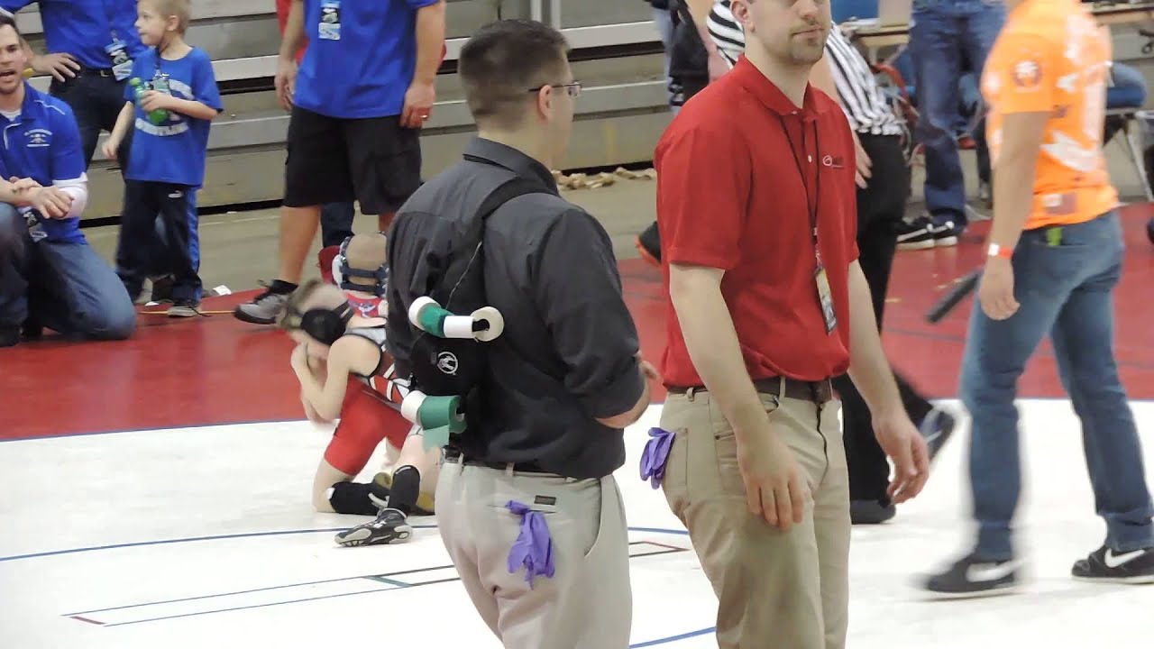 Grayson Fuchs State Wrestling-Match 4, 03/29/2014 - YouTube