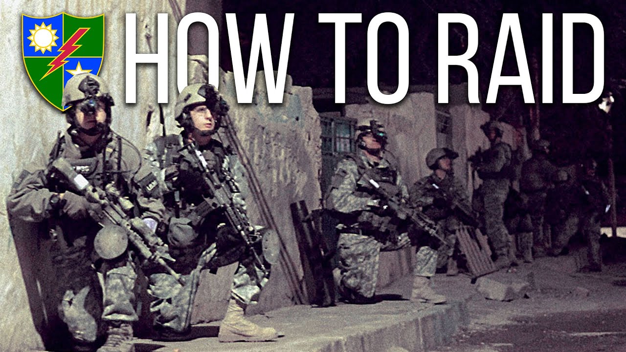 How to Raid Like Army Rangers - YouTube