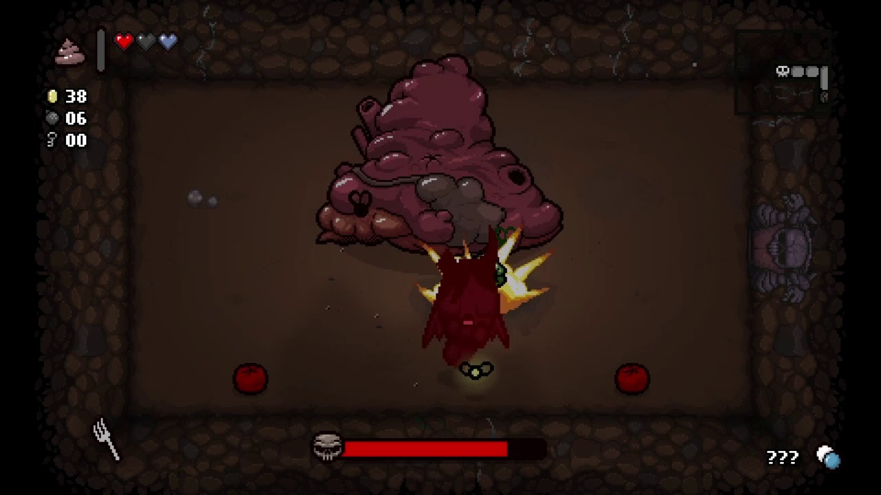 The binding of isaac AZAZEL VS GURDY - YouTube