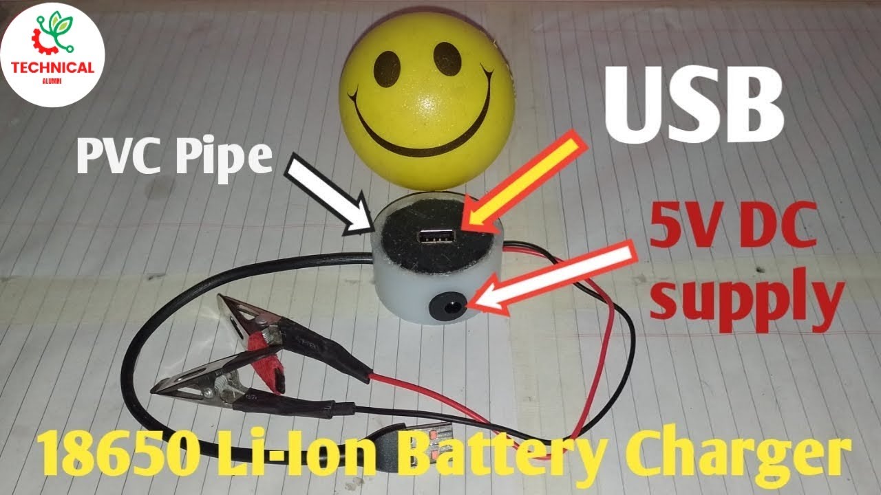 How To Make 18650 Lithium Battery Charger From PVC Pipe At Home DIY USB Charger At Home Tech how-to-make-18650-lithium-battery-charger-from-pvc-pipe-at-home-diy-usb-charger-at-home-tech