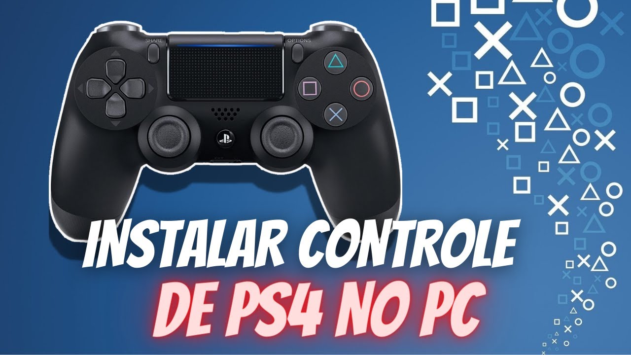 Como CONECTAR CONTROLE de PS4 no PC 2022 ATUALIZADO - YouTube
