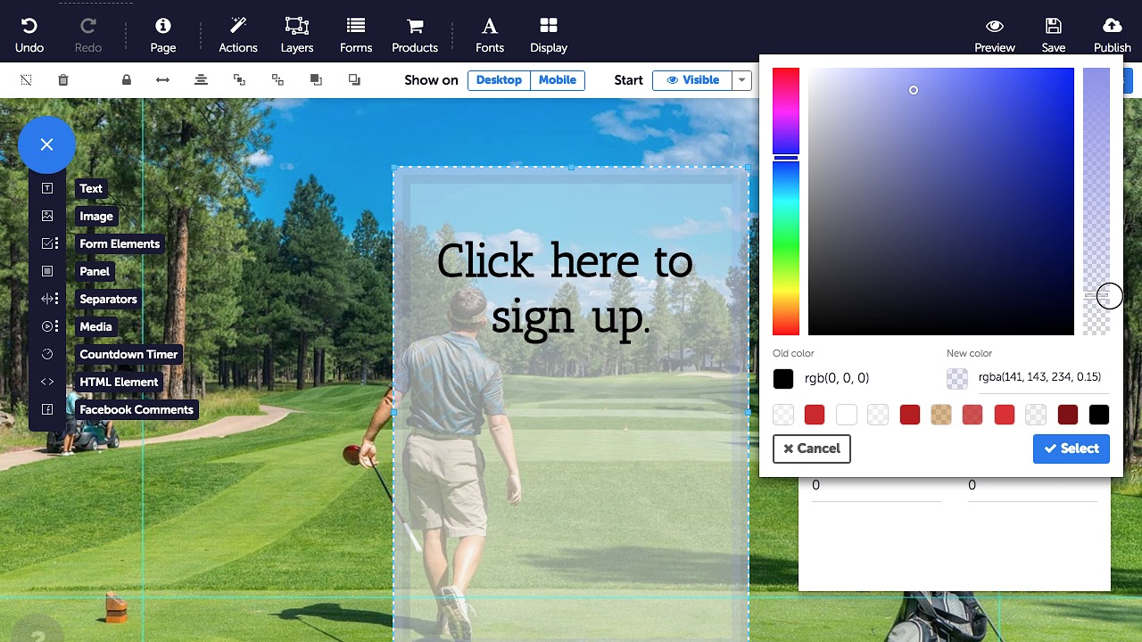 Convertri Help - How to Add Borders to Elements - YouTube