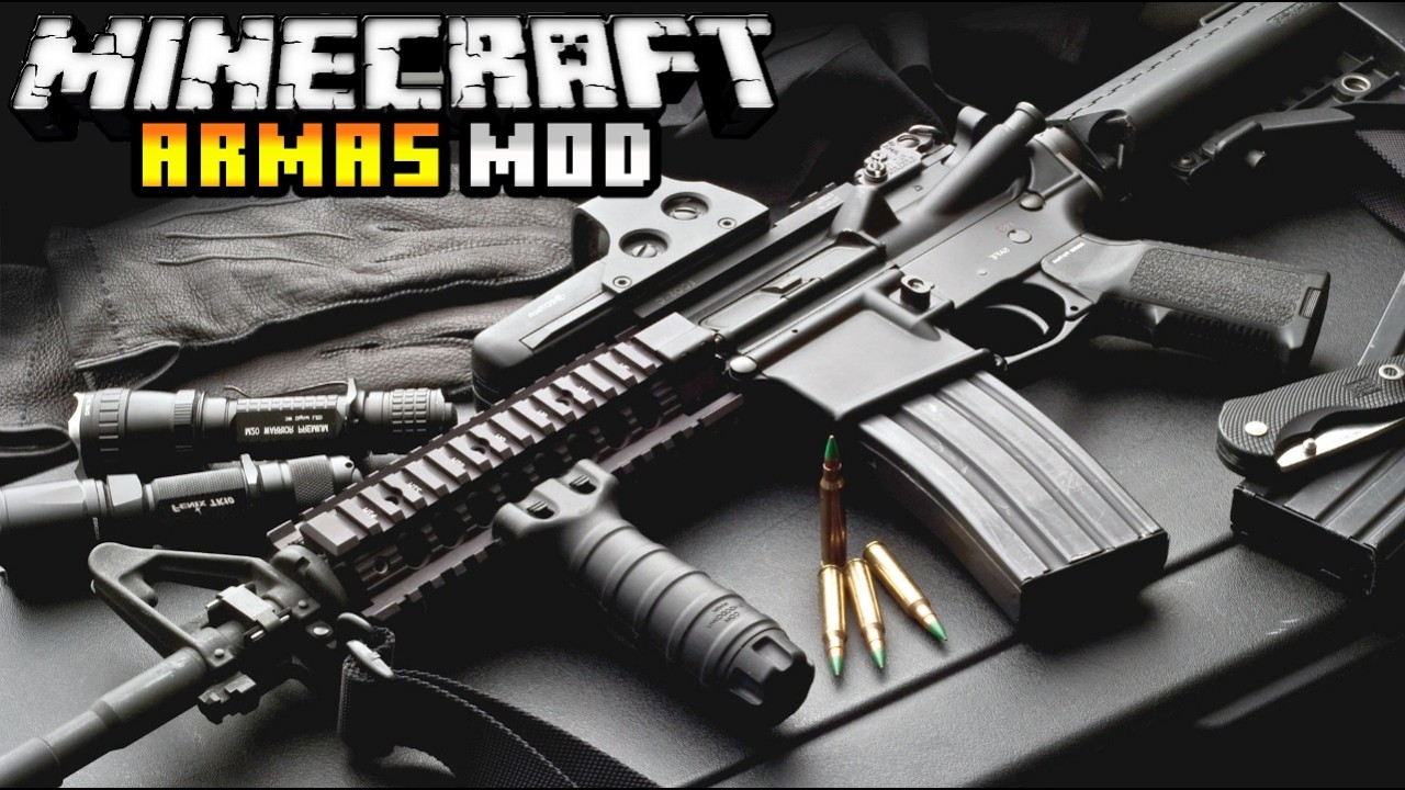 MOD DE ARMAS DE FUEGO (Aplok Guns) EN MINECRAFT PE 1.21 - MOD de ...