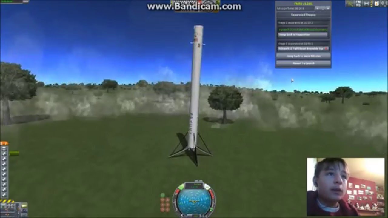KSP: Falcon 9 FT ScanSat Launch - YouTube