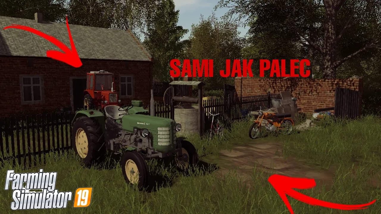 FS19/😍download save😍 "Sami Jak Palec" ⚡️dolnośląska wieś⚡️ - YouTube