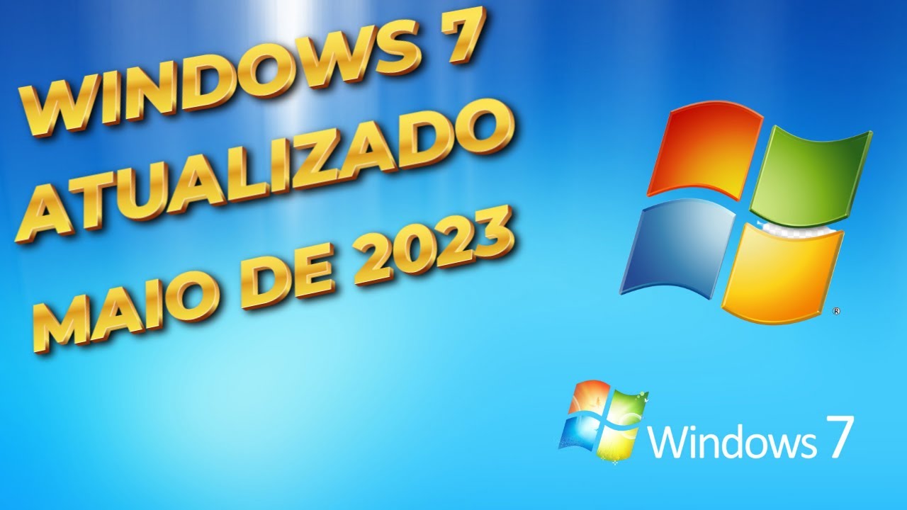 Novo windows7 atualizado Maio de 2023 - YouTube