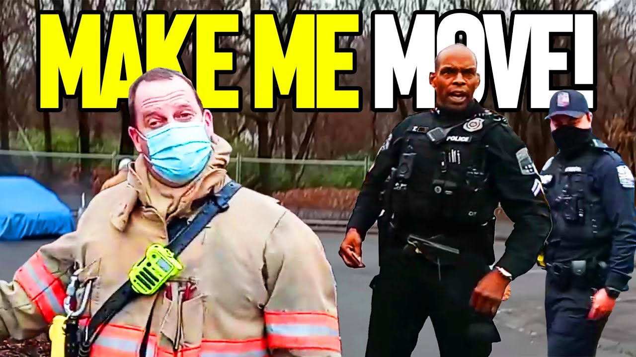Angry Officer Refuses To Leave - YouTube