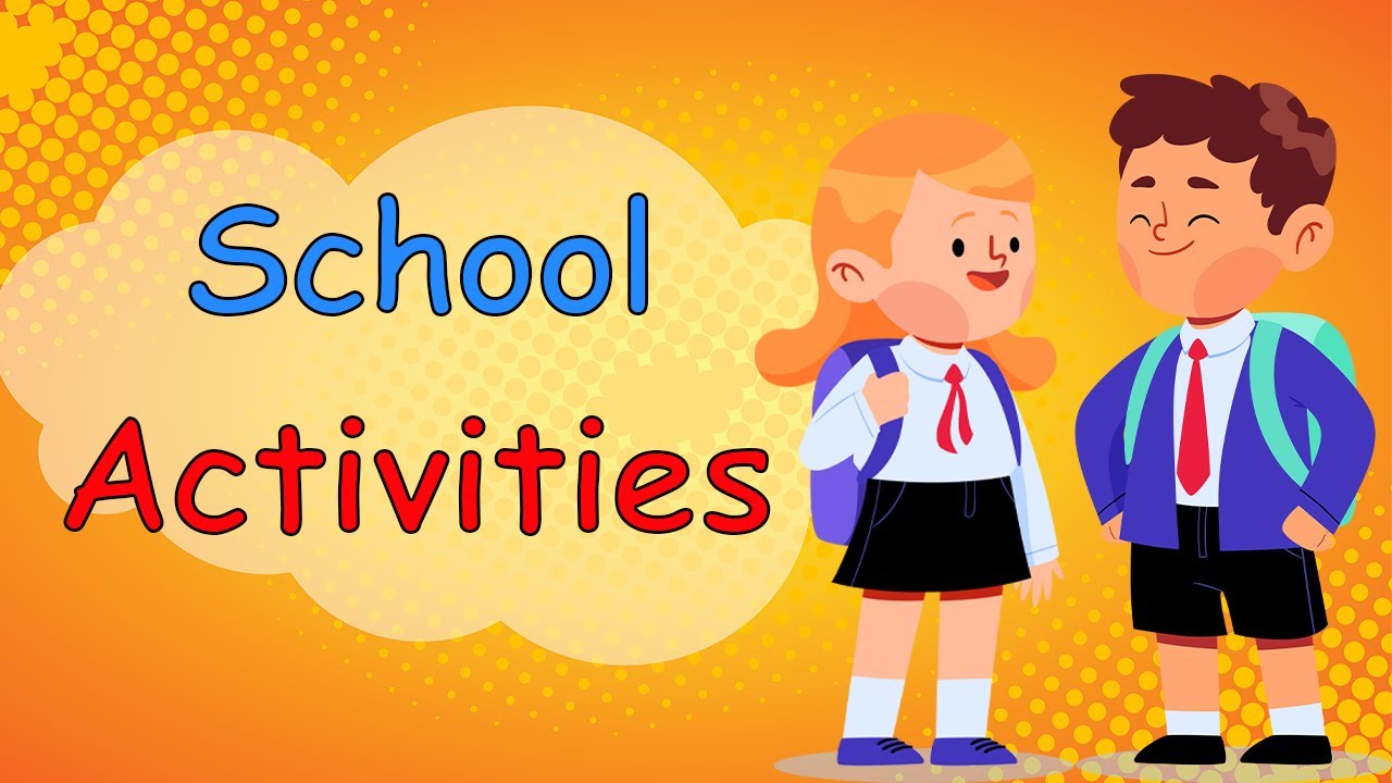 English Speaking Conversation: School Activities - YouTube