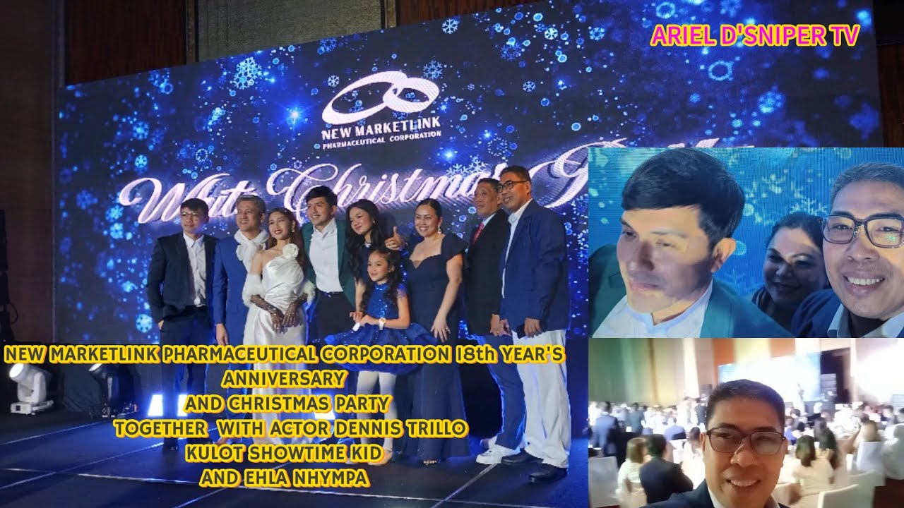 DENNIS TRILLO Join Christmas Party | Happy 18th Year's Anniversary NMPC ...