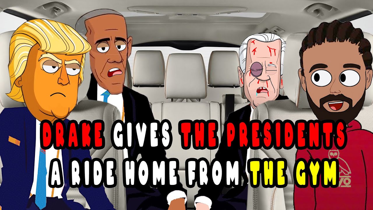 DRAKE AND THE PRESIDENTS drive home from the GYM (AI Voice meme) - YouTube
