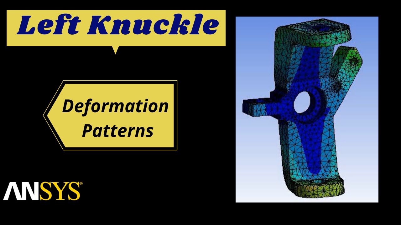 How to do Modal Analysis on Left Knuckle | How to Find Frequency Range ...