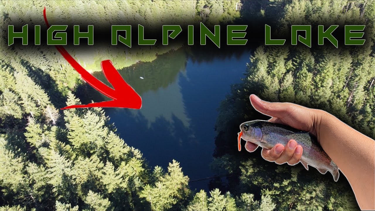 Fishing in a High Alpine Lake - YouTube