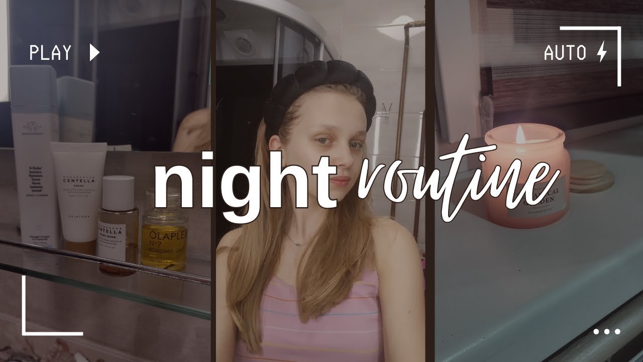 NIGHT ROUTINE| готую собі вечерю, мій вечірній догляд за обличчям ...