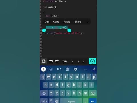 c-language-coding-with-mobile-a-short-code-flashsave.net #coding #shorts - YouTube