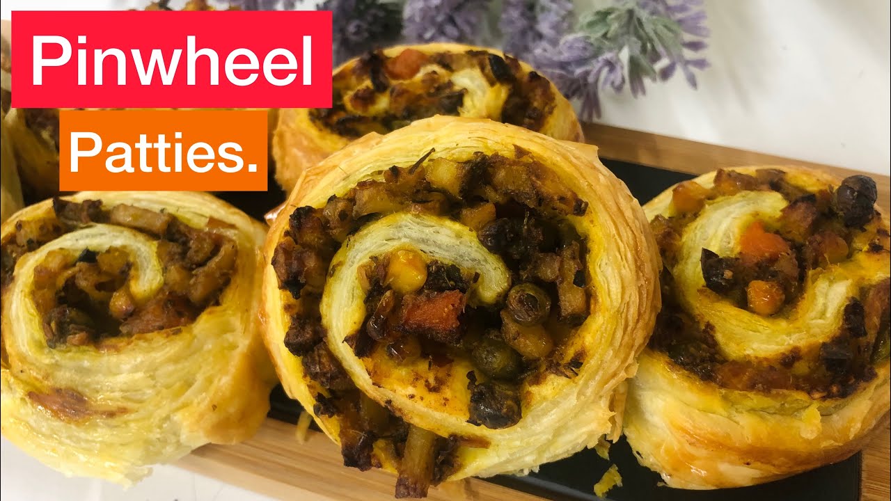 Potato Pinwheel Samosa Recipe.||Puff Pastry Pinwheel Recipe.|| Pastry ...
