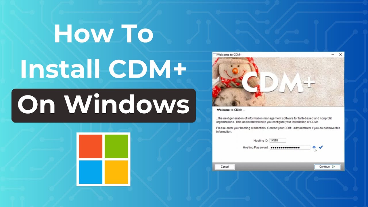 How to Install CDM+ on Windows - YouTube